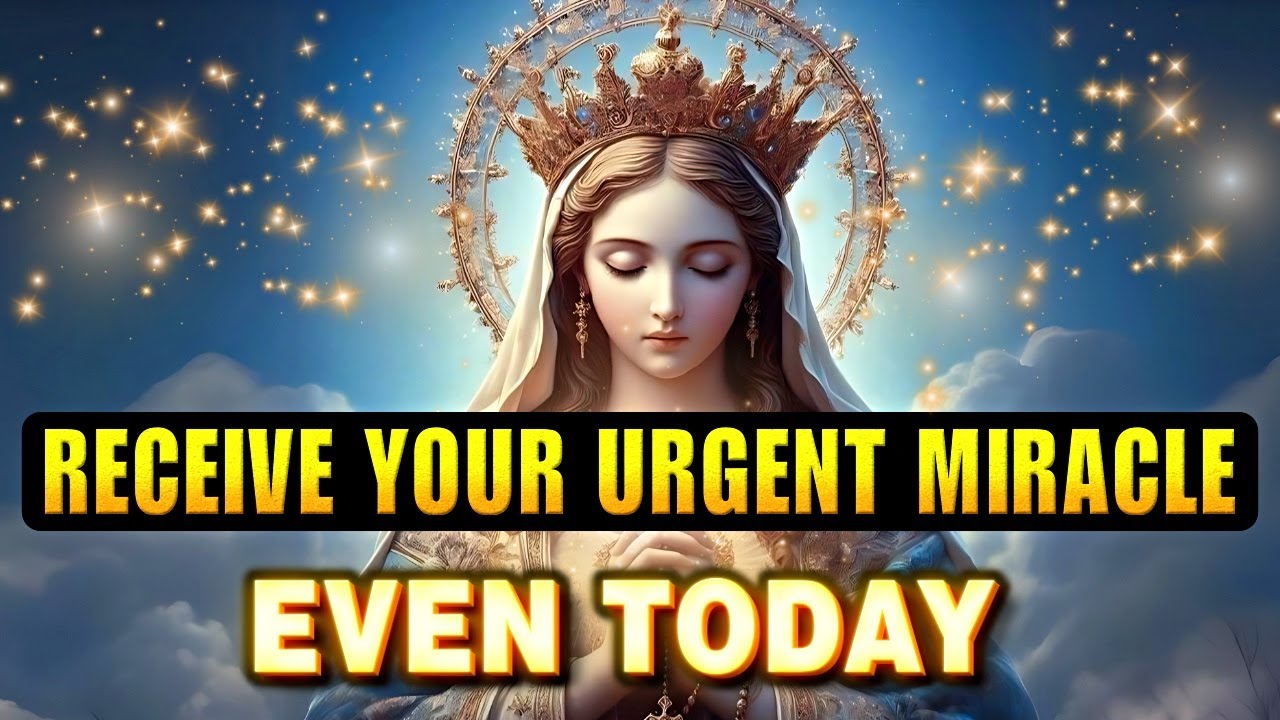 🛑POWERFUL PRAYER FROM OUR LADY OF MIRACLES - TO RECEIVE HER URGENT MIRACLE! ️ - YouTube