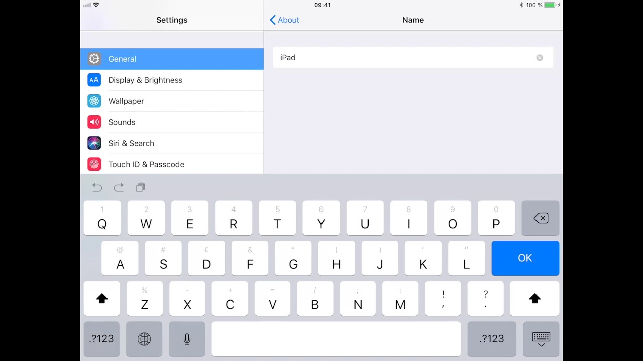 How to change your iPad/iPhone/iPod name - YouTube