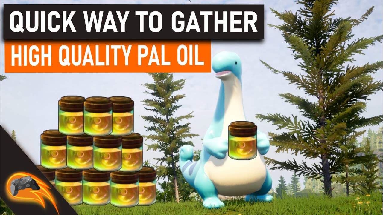 Palworld - How to Get High Quality Pal Oil, Fast and Efficiently. - YouTube