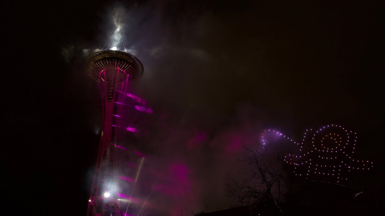 2023 Seattle New Year‘s Eve Fireworks ｜ Full Video - YouTube