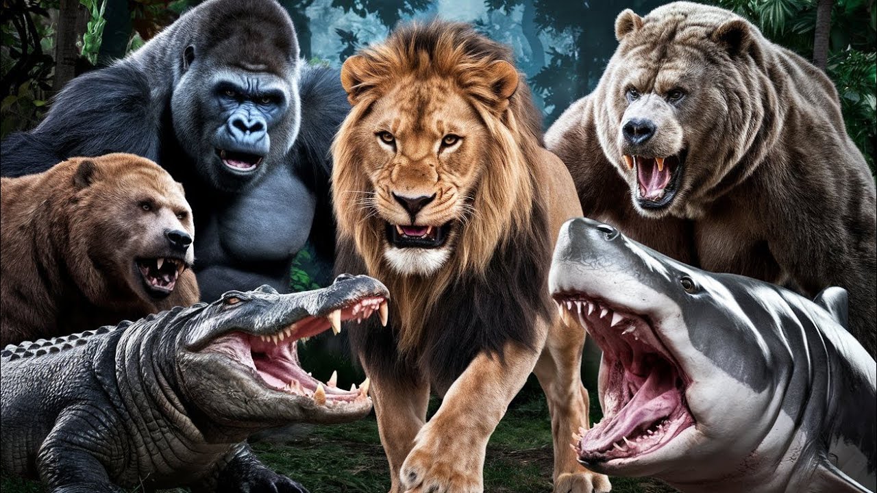 Top 10 Strongest Animals in the World | Animal Kingdom || - YouTube