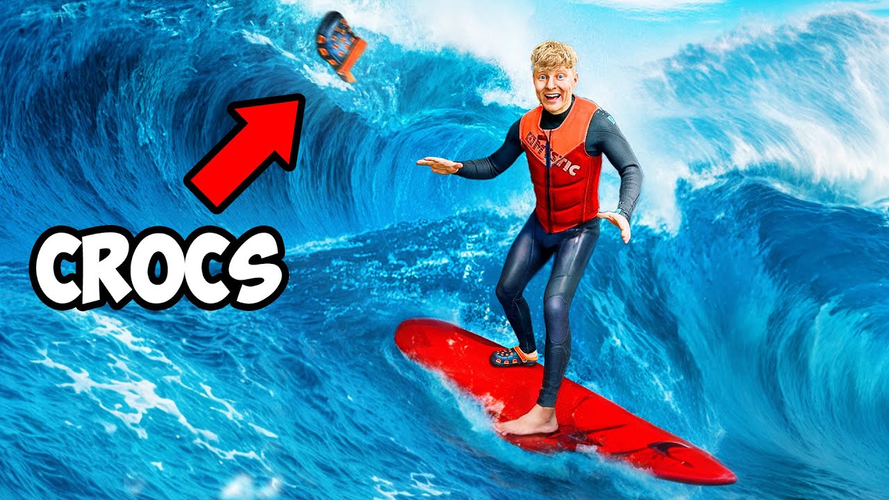 Ik Probeerde De Meest Extreme Sports Op Crocs! - YouTube