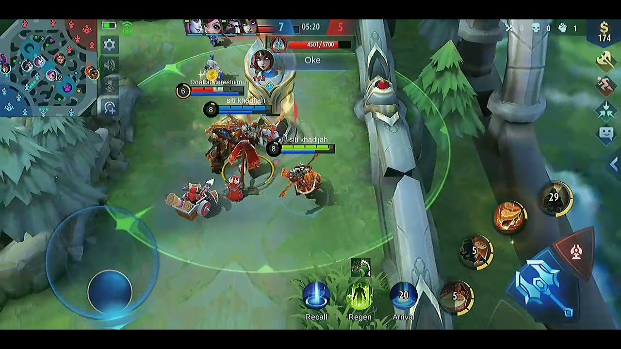 mobile legend lite sun solo - YouTube