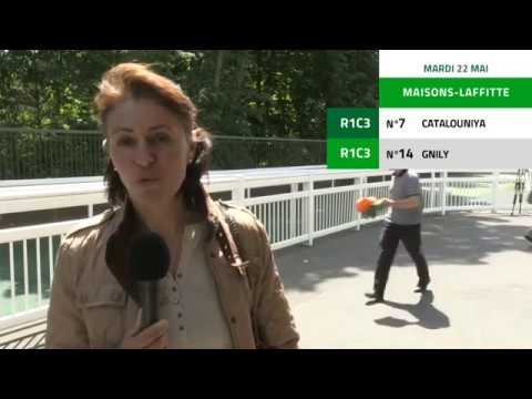 Maisons-Laffitte : Brigitte Renk est la pro du jour - YouTube