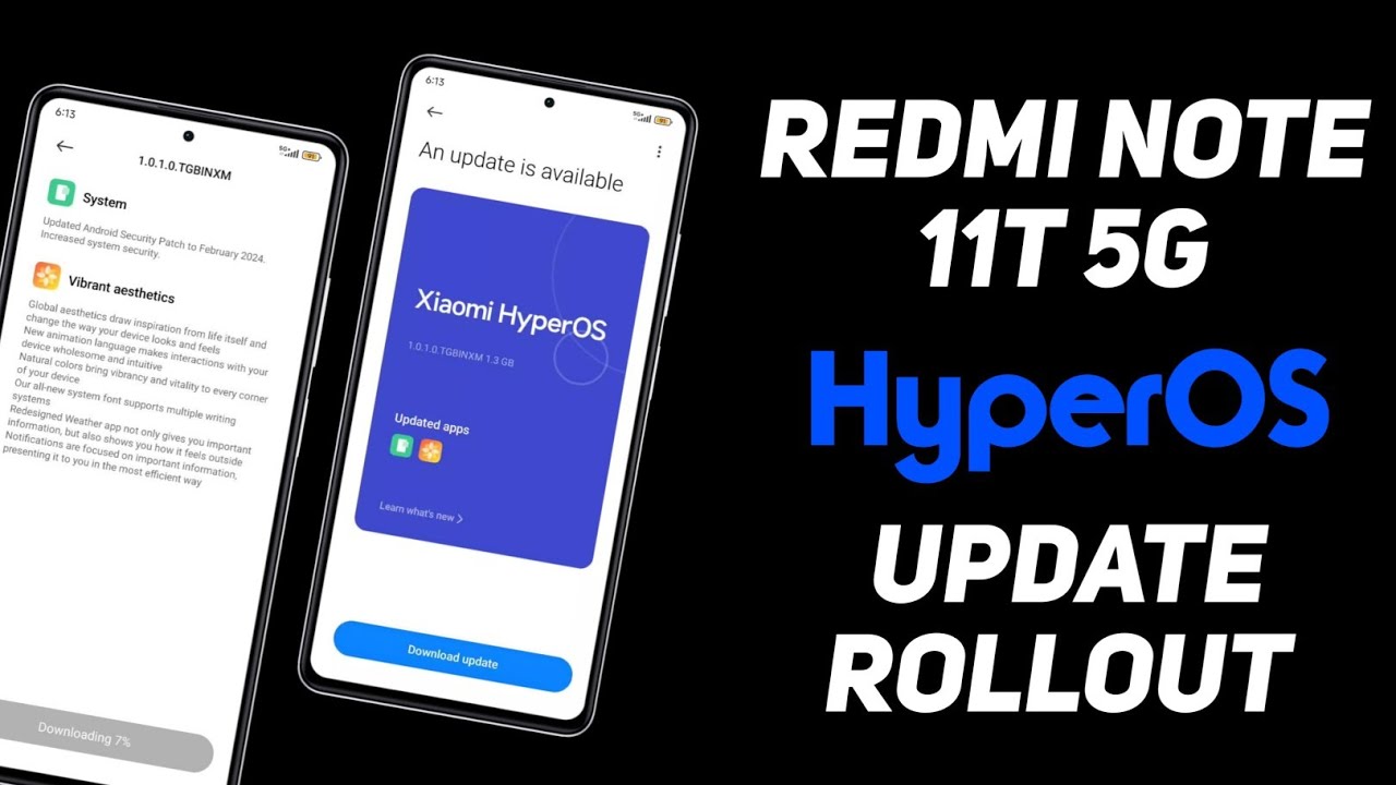 Redmi Note 11T 5G Hyper OS Update Rollout | Hyper OS Redmi Note 11T 5G ...