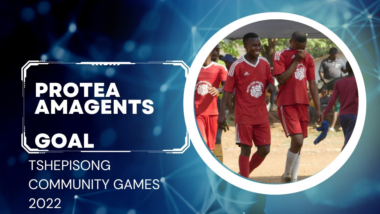 Protea Amagents goal vs John Wick FC | Tshepisong Community Games 2022 ...