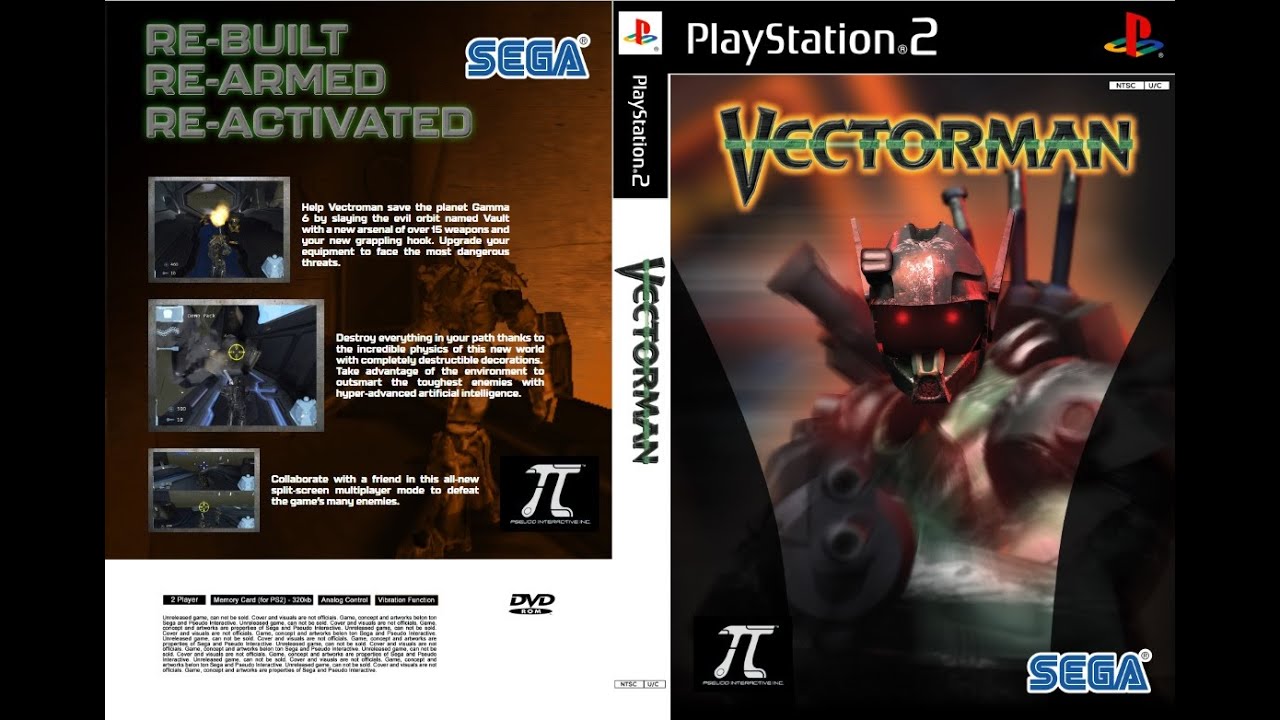 Unreleased Vectorman Playstation 2 by Pseudo Interactive (June 17, 2003 ...