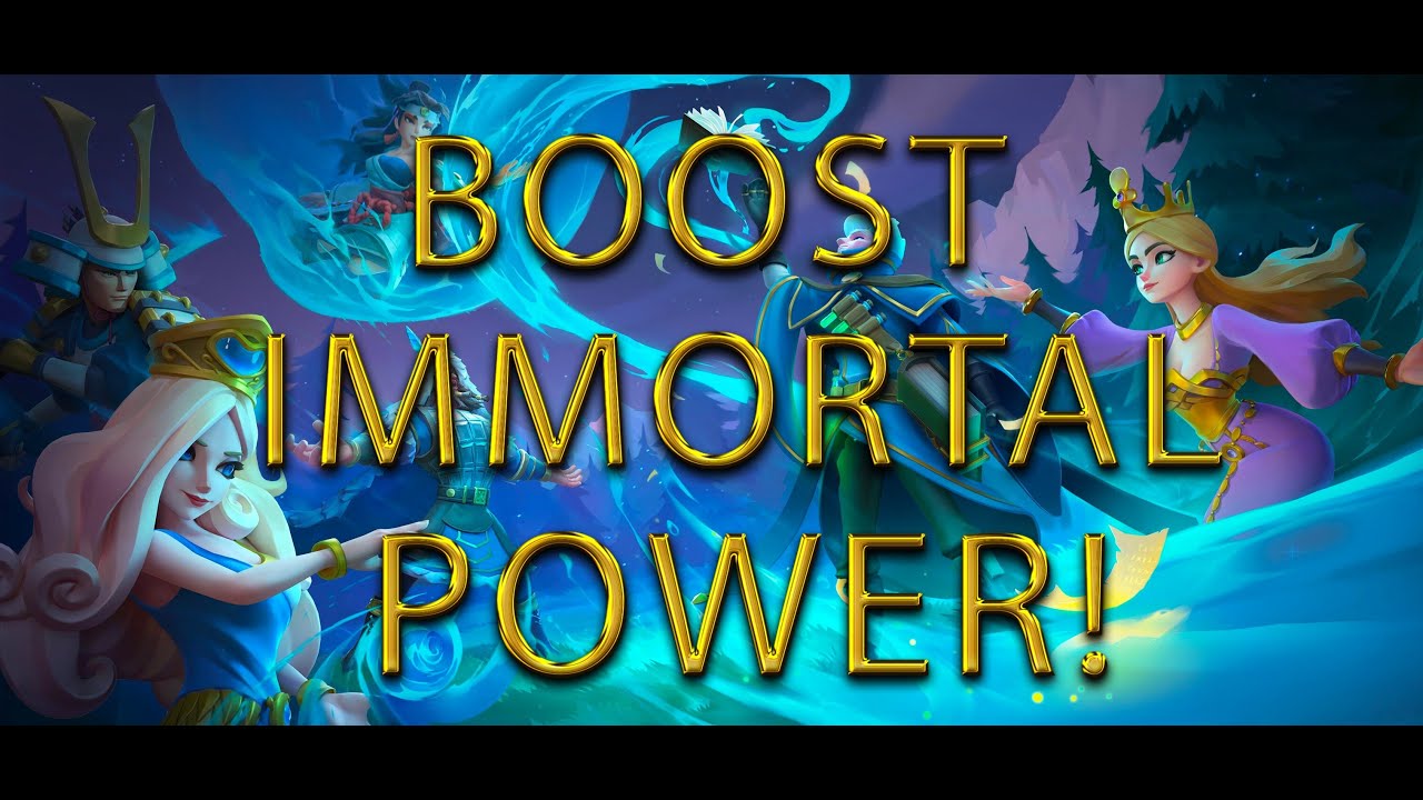 BOOST YOUR IMMORTAL POWER! Infinity Kingdom - YouTube