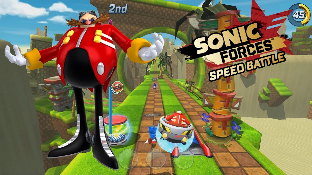 Sonic Forces: Speed Battle - Eggman (lvl 11) {Widescreen} - YouTube
