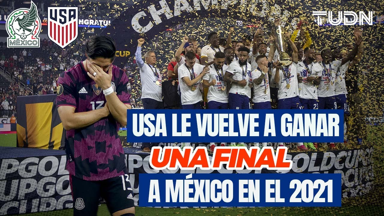 Previa: ¡GIGANTE DE CONCACAF! 🇺🇸 USA le GANÓ la última Final a México 🏆 ...