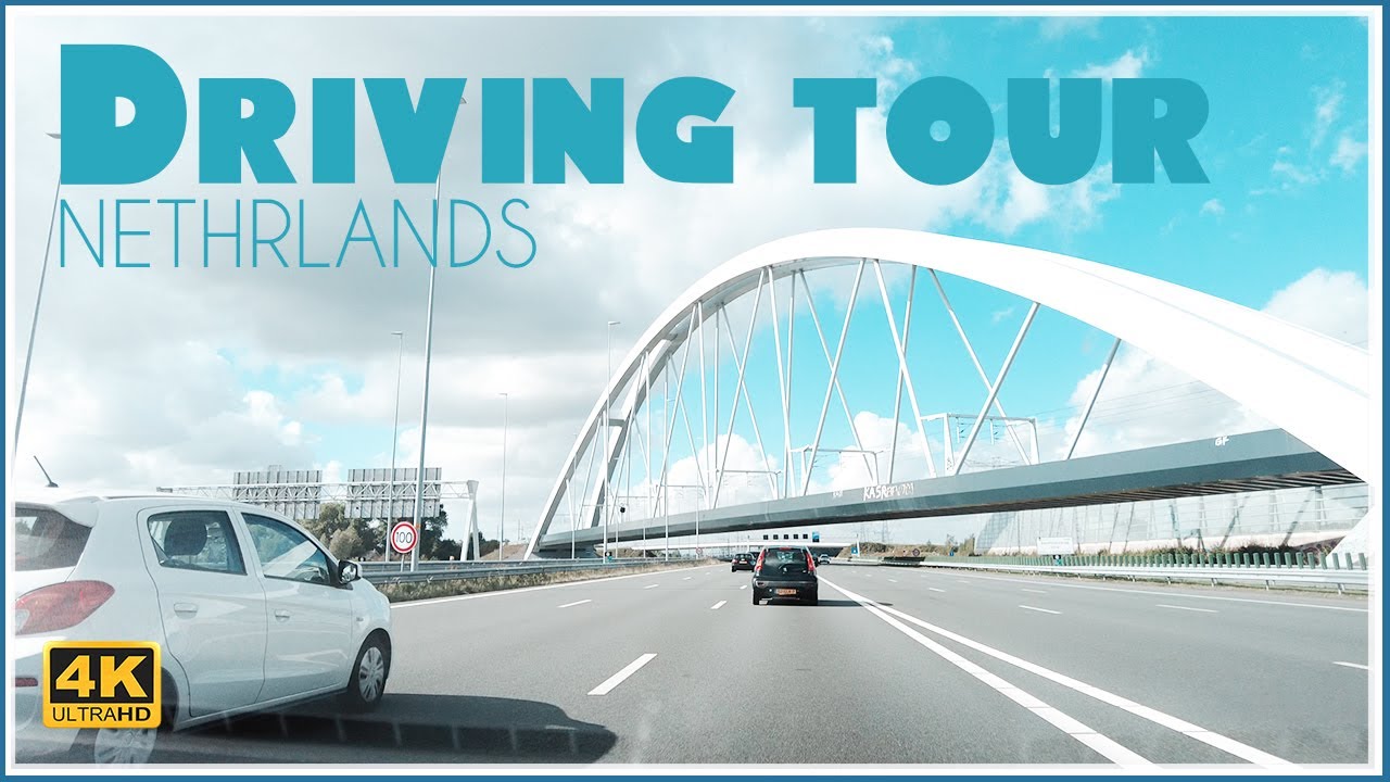 Driving Tour 🇳🇱 - To Amsterdam / The Dutch highway - A1 motorway ...