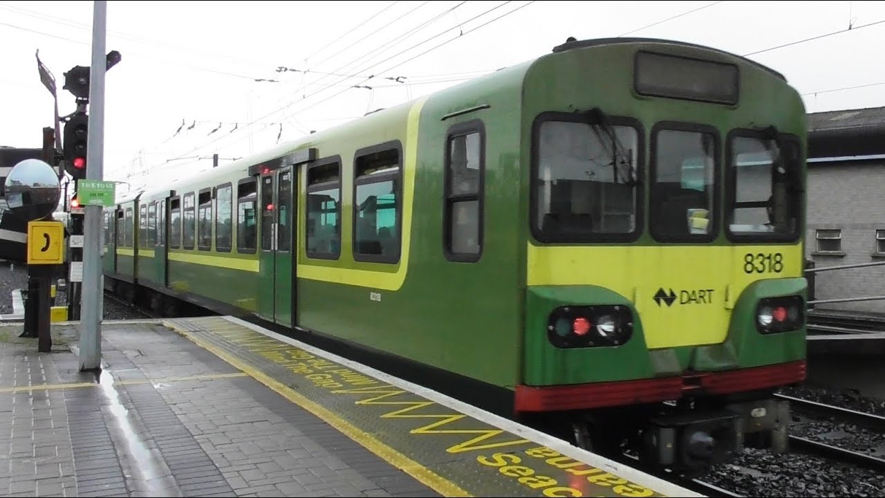 Irish Rail 8300 Class Dart Train Number 8318 - Connolly Station, Dublin ...