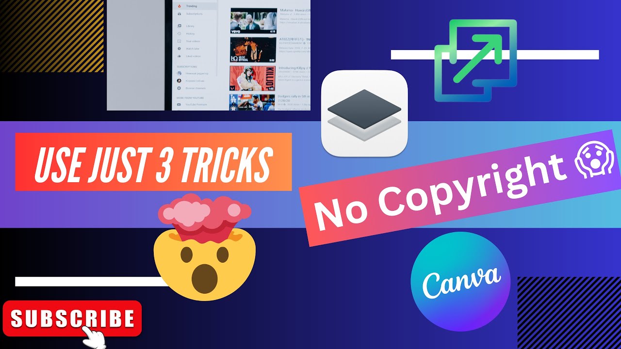 Use 3 Tricks to make Without Copyright Images | No Copyright | No Claim ...