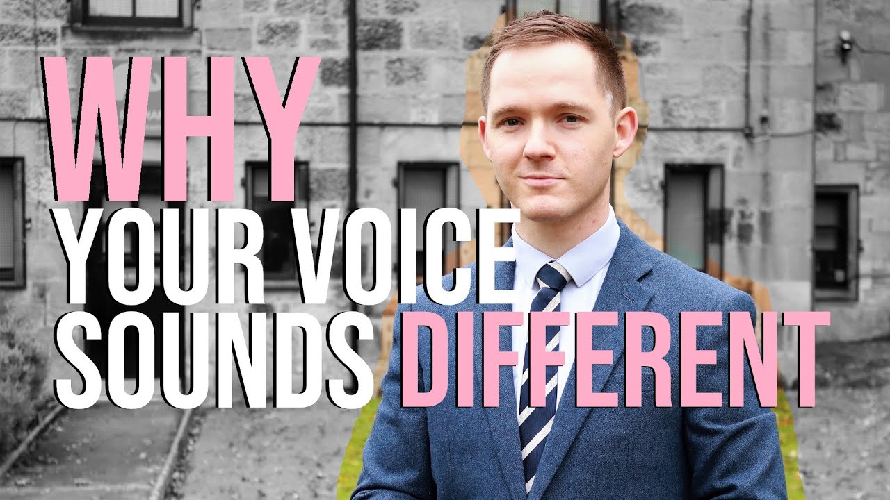 Why we feel uncomfortable hearing our own voice - YouTube