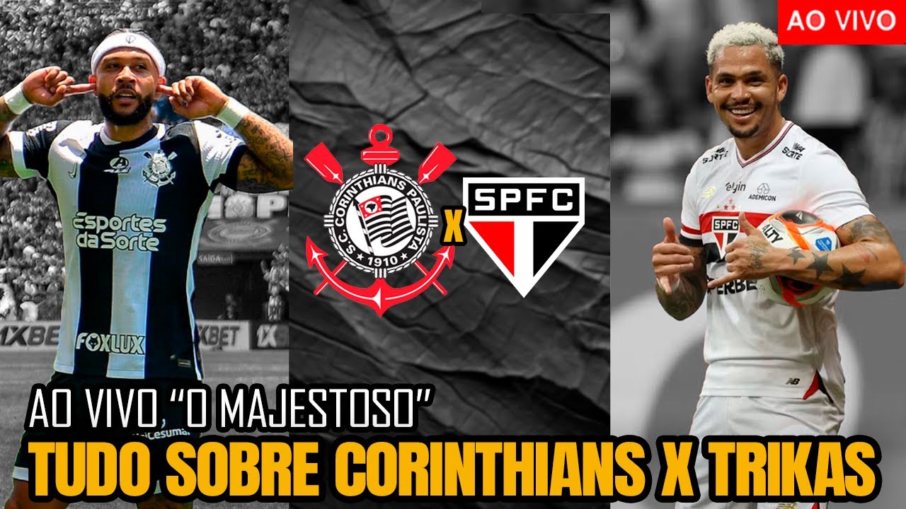 AO VIVO - CORINTHIANS X SÃO PAULO | REACT DO CTC - YouTube