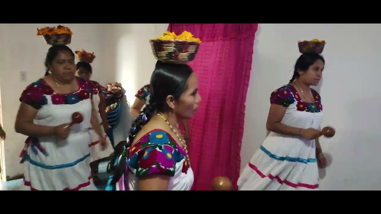 16 de febrero en Tecapa ilamatlan Veracruz, La danza de inditas santa ...