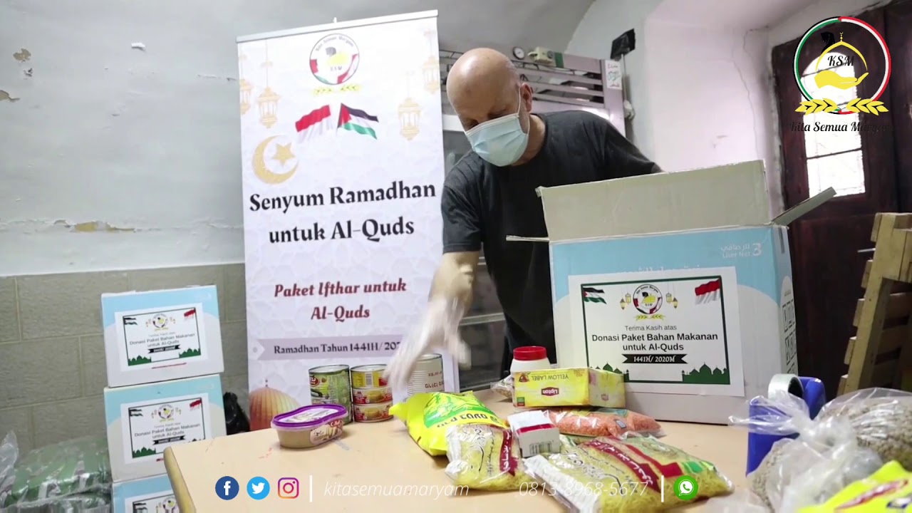 DISTRIBUSI PAKET SEMBAKO RAMADHAN 1441 H - YouTube