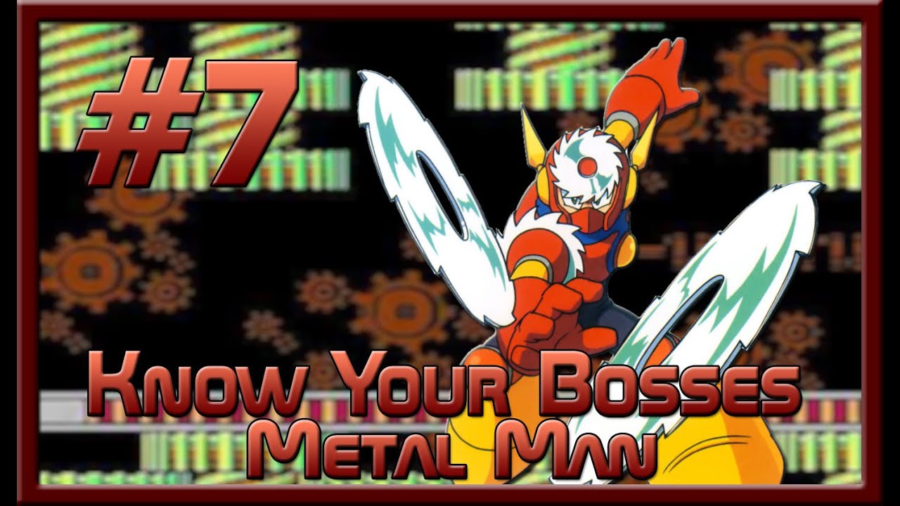 Know Your Bosses - Metal Man (MegaMan 2) #7 - YouTube