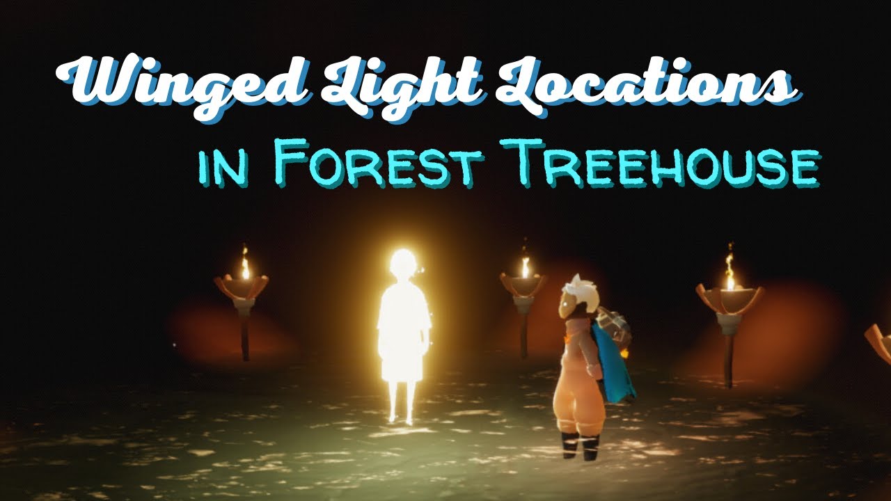 Winged Light Locations in Forest Treehouse | Sky: Children of the Light ...