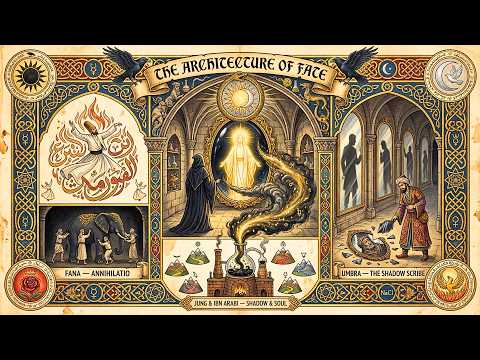 The Architecture of Fate — How Your Shadow Scripts Your Life (Jung & Ibn Arabi)