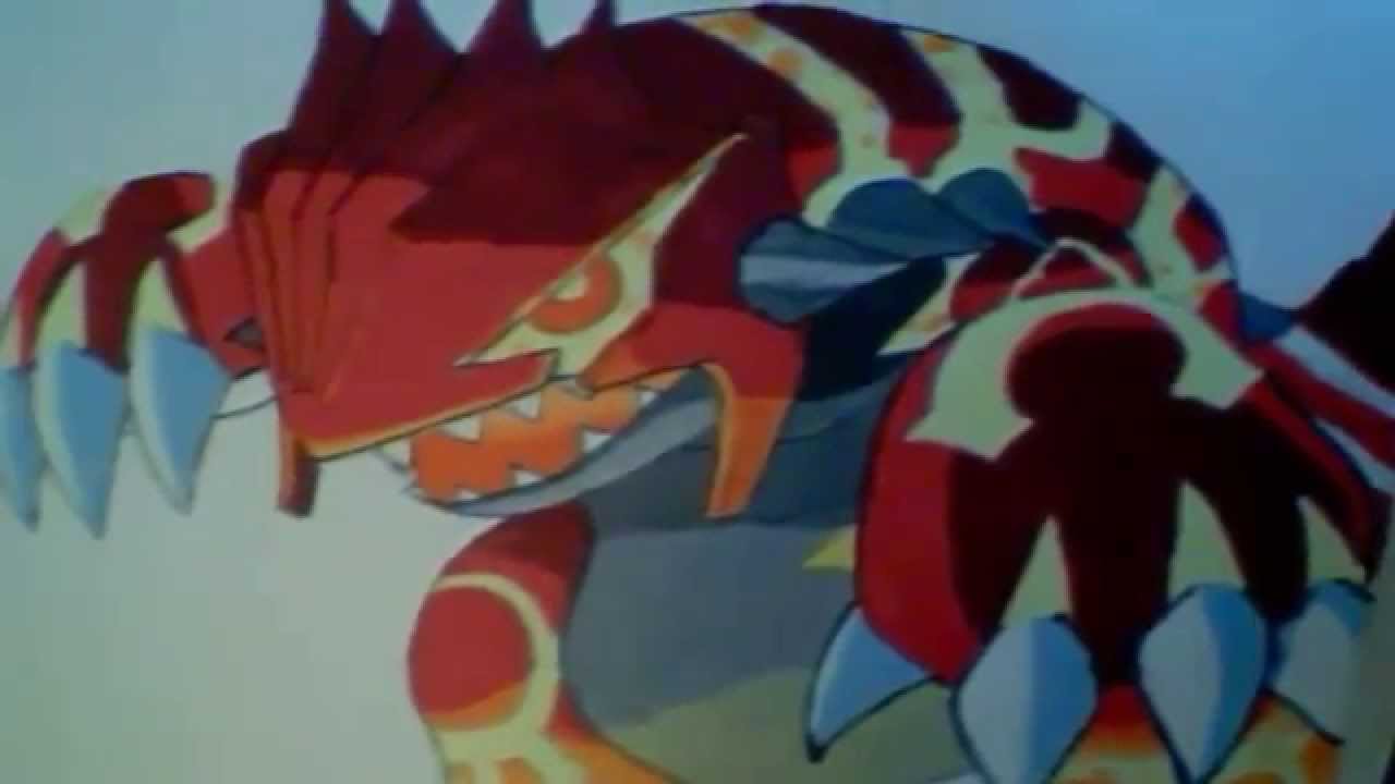 Speed Drawing Groudon (Pokemon) - YouTube