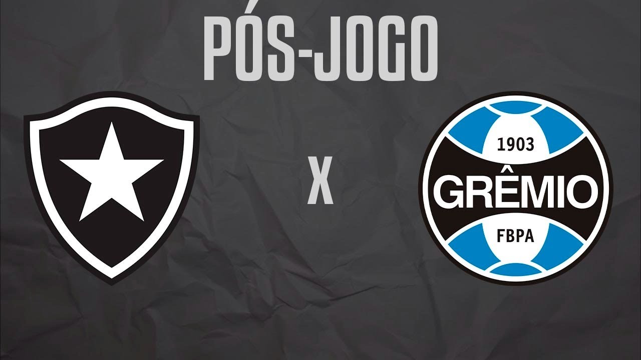 LIVE PÓS-JOGO | BOTAFOGO 3x4 Grêmio | BRASILEIRÃO - YouTube