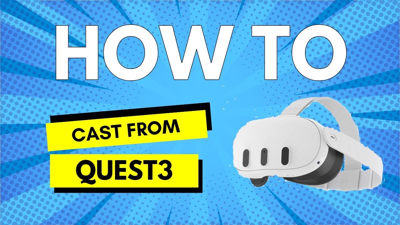 "Easy Meta Quest 3 Casting to PC Tutorial 2024 | Step-by-Step VR Setup ...
