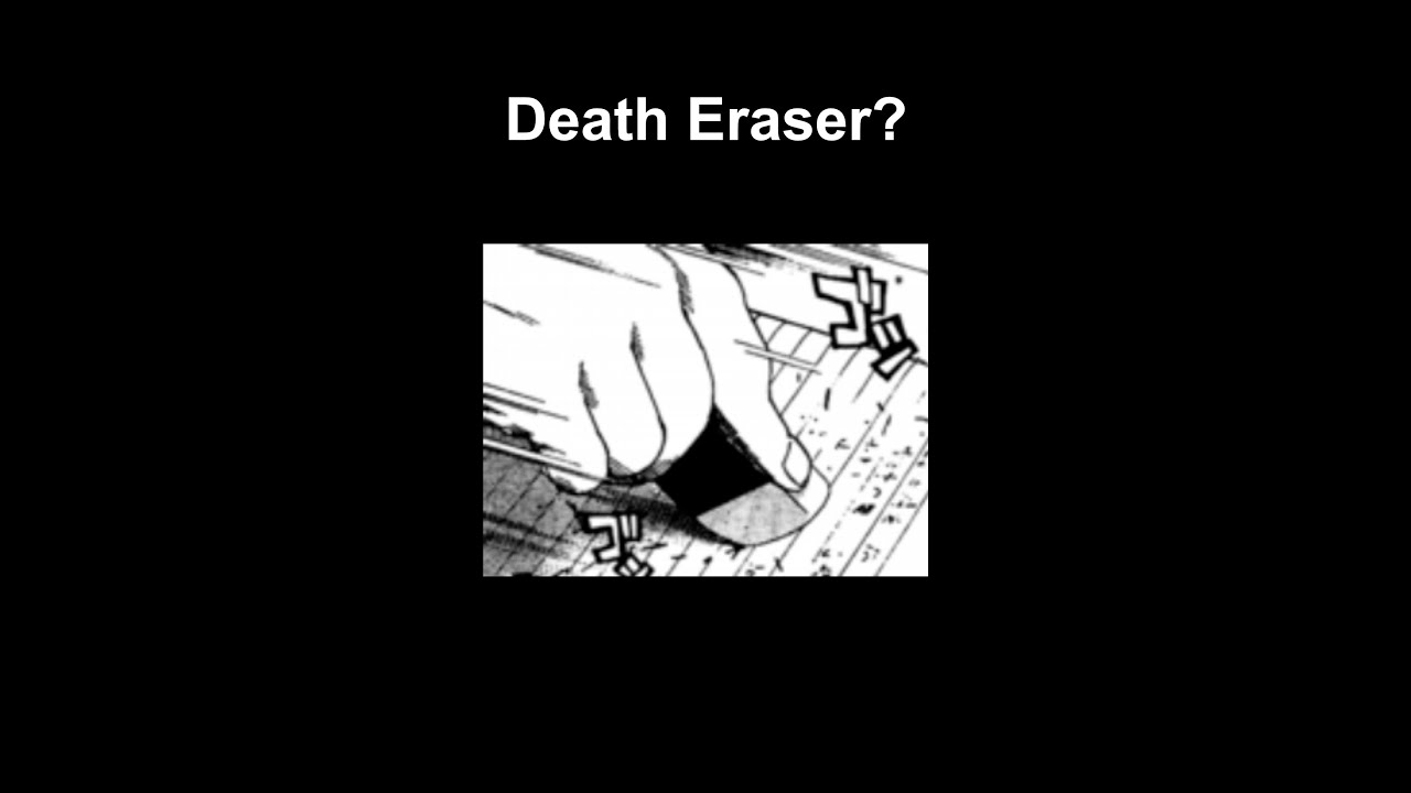 Death Note - Fun Fact | Death Eraser - YouTube