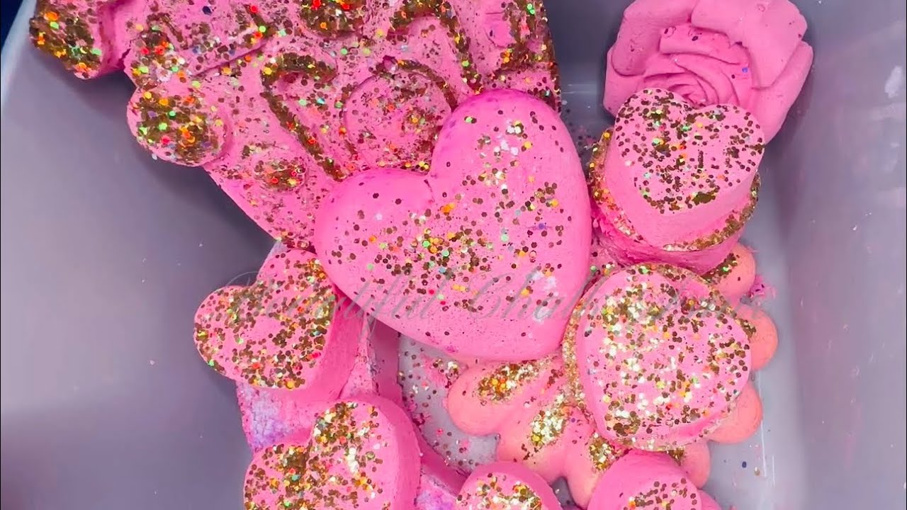 💖Pink RGC With Gold Glitter💖 - YouTube