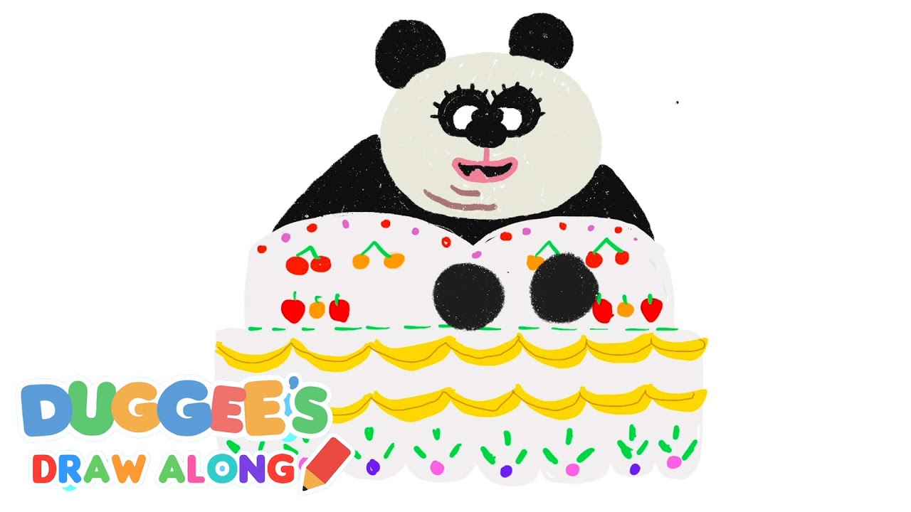 Chew Chew Draw Along 🐼 ️| Drawing with Duggee | Hey Duggee - YouTube