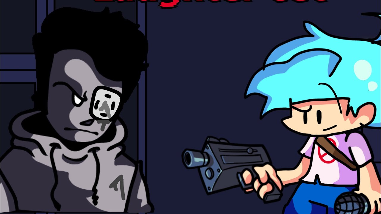 Fnf glitching laughter(extras) ost-faker Hunter (boyfriend vs mark ...