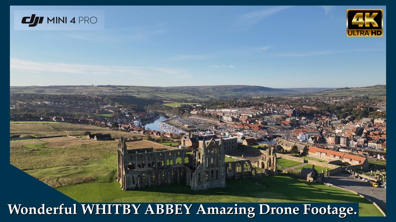 Wonderful WHITBY ABBEY Amazing Drone Footage. - YouTube