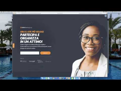 Tutorial: Gotomeeting un efficace strumento di videconferenza - YouTube