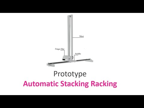 Kelompok 13- Prototype Automatic Stacking Racking - YouTube