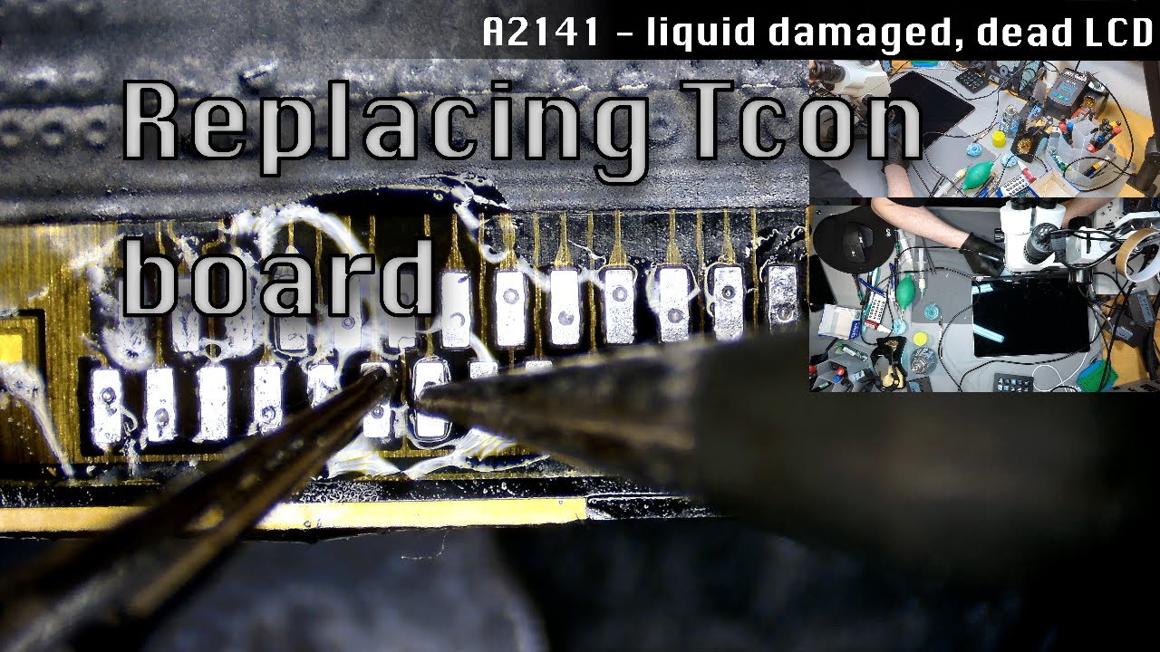 A2141 Macbook Pro 16-inch - liquid damage and a dead screen. 800$ lcd ...