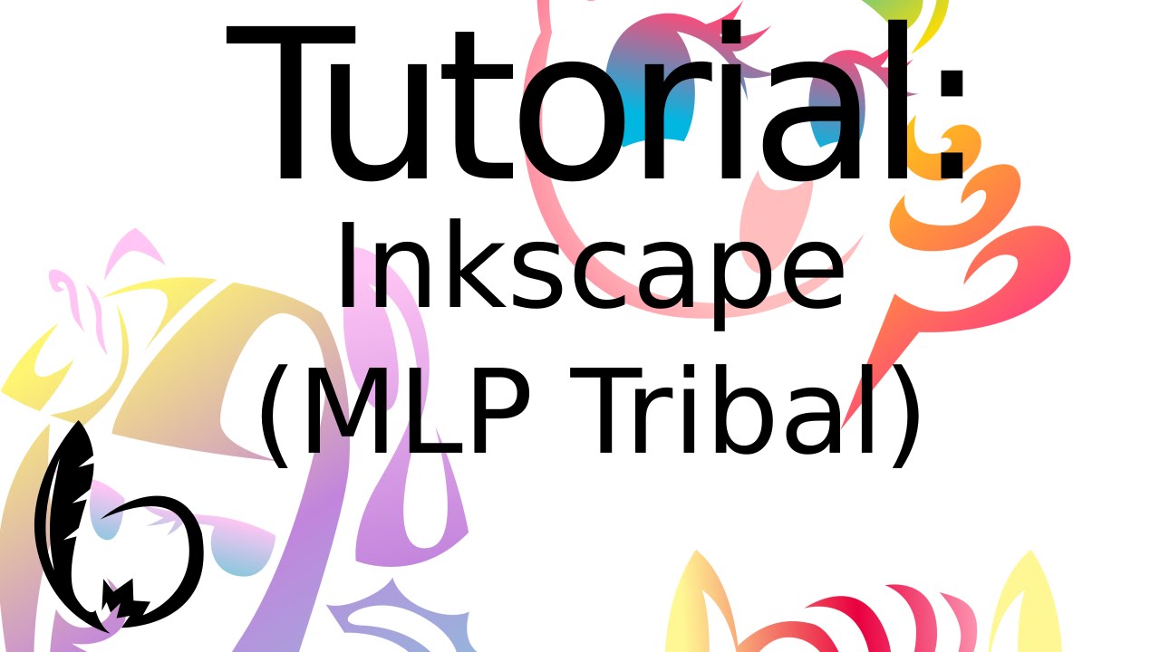 Tutorial - Basic Inkscape Use (and an MLP tribal d - YouTube
