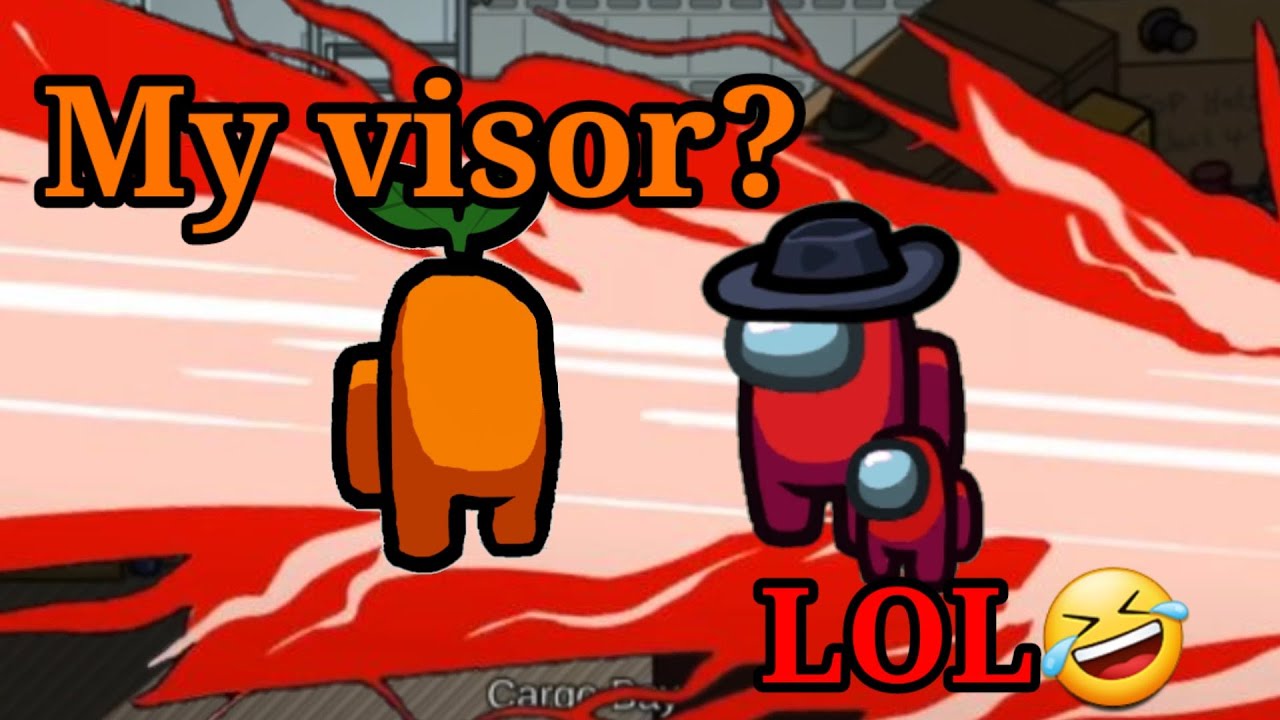 I took Impostor's Visor | Among Us Funny Moment - YouTube
