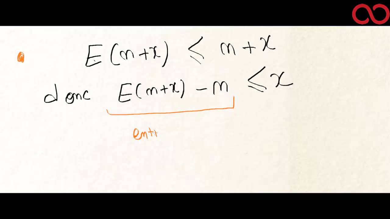 fonction partie entière limite