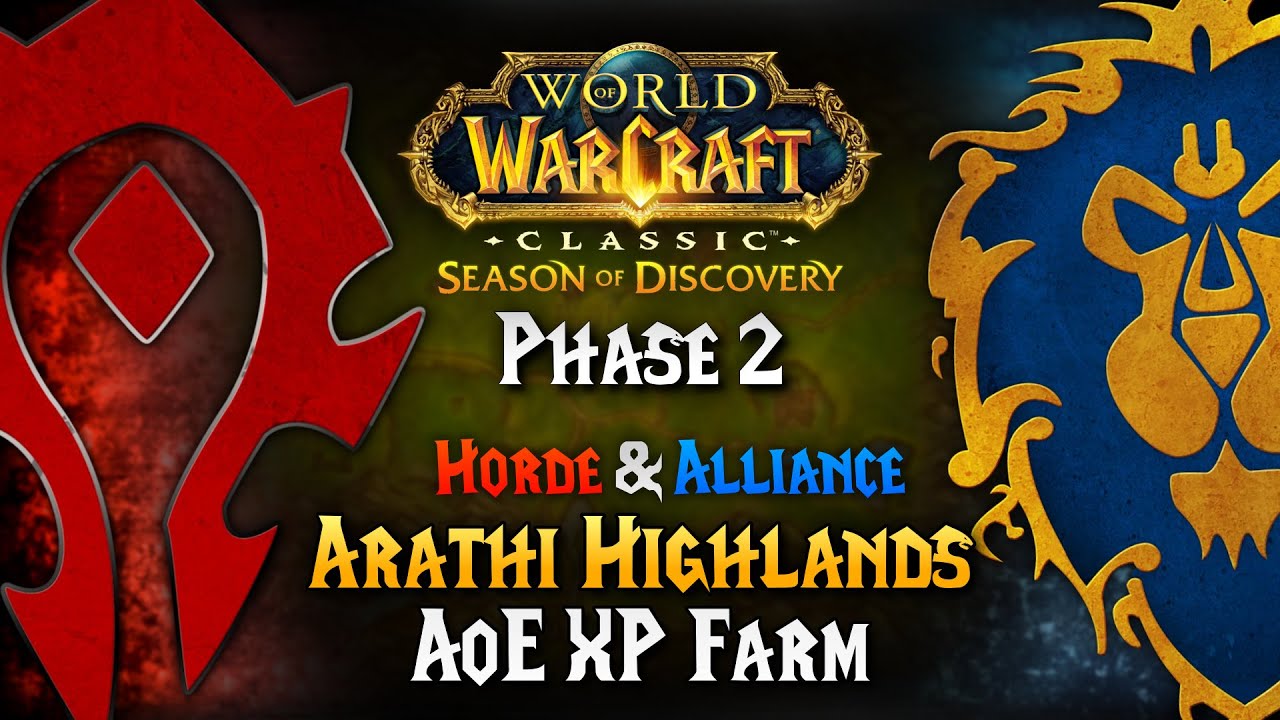 HUGE Mage AoE XP in Arathi Highlands | SoD Phase 2 - Horde & Alliance ...