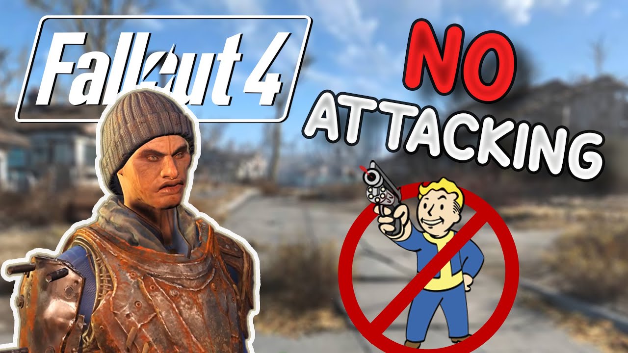 Can You Beat Fallout 4 without attacking anything..? - YouTube