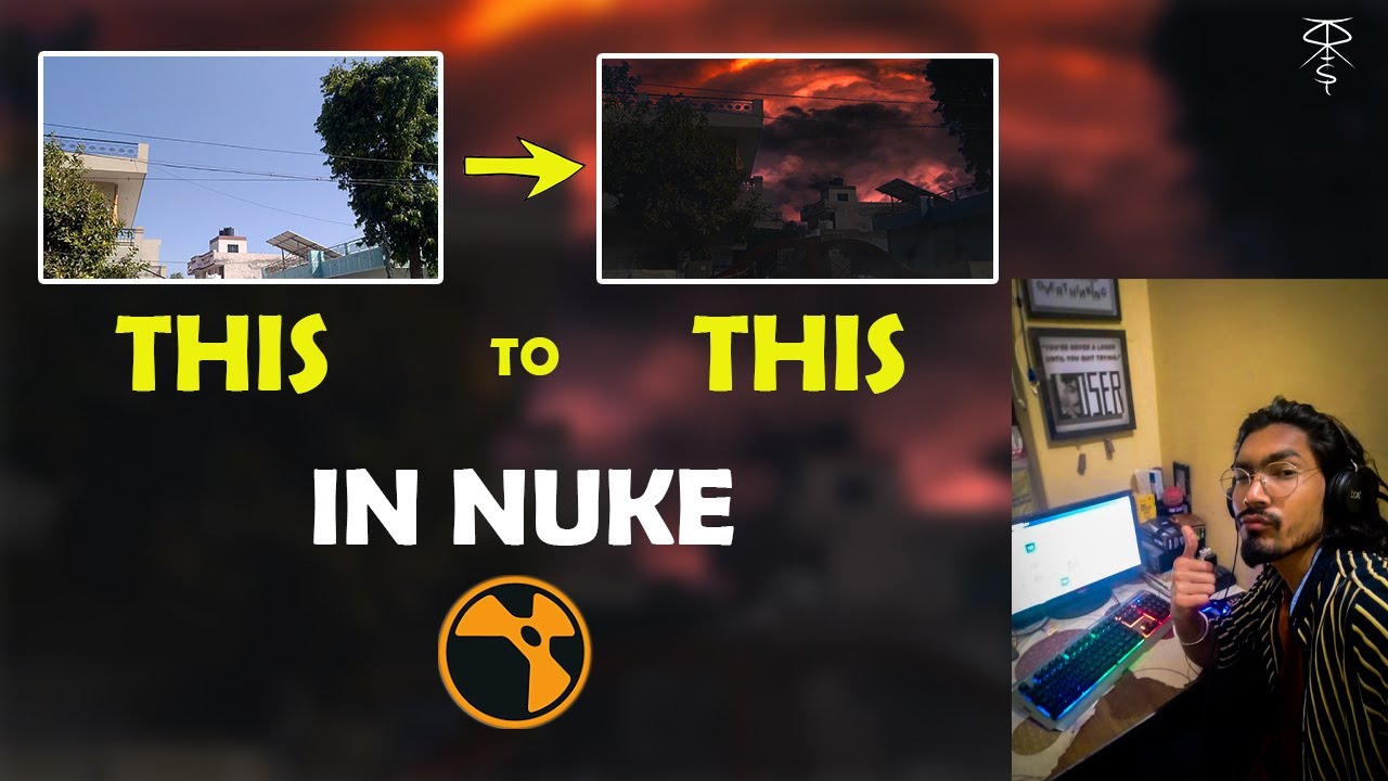 SKY Replacement in NUKE (vfx) #vfx #vfxlife #vfxshorts #vfxworld #nuke ...