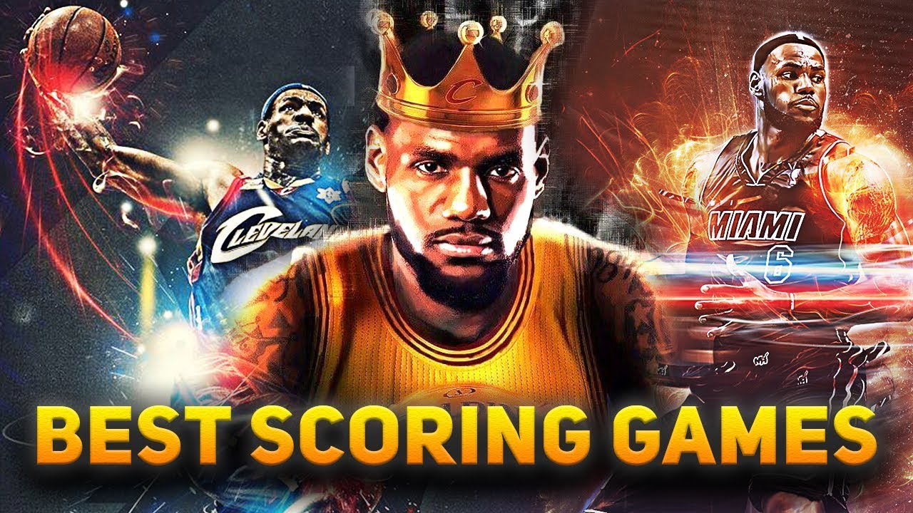 LeBron James BEST Scoring Games From Each Season Compilation - 30,000 ...