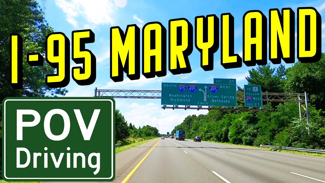 interstate 95 | Baltimore to Washington, DC - YouTube
