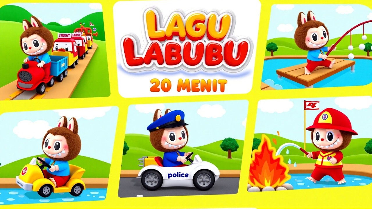 Labubu’s Labubu | Lagu Anak Ceria dan Mengasyikkan 20 menit - YouTube