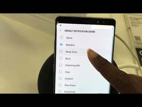 Samsung Galaxy Note 8 Notification Tones