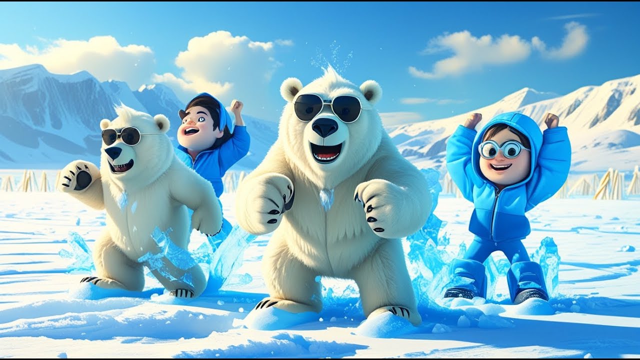 🐧 ️ Freeze Dance with Arctic Animals! | Fun Kids Dance & Move Game! 🦭🎶 ...