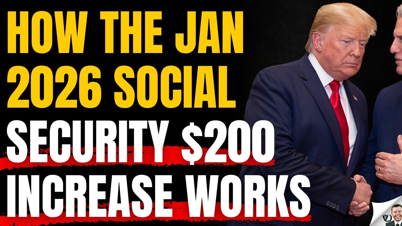 The $200 Increase To Social Security Benefits In January of 2026 - YouTube