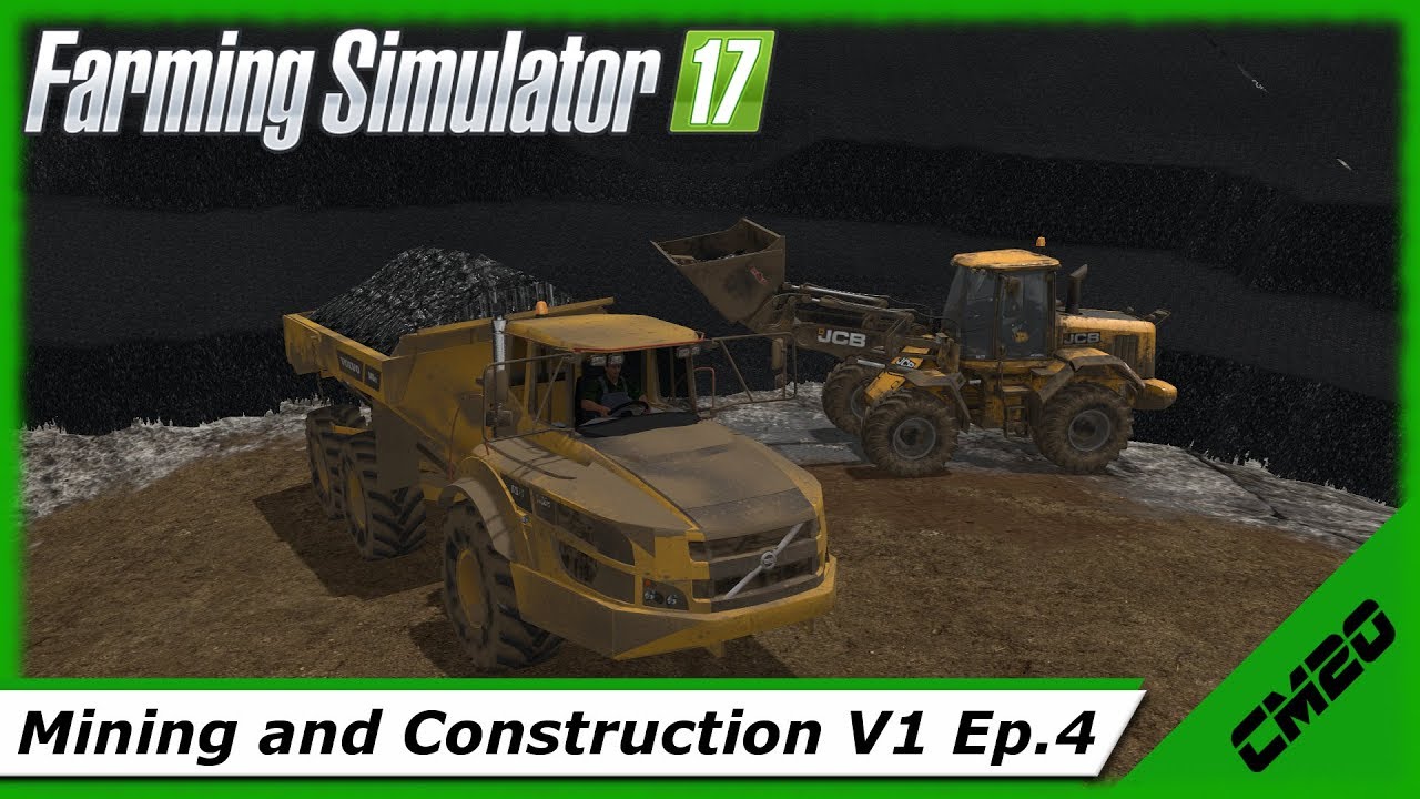 Farming Simulator 17 / Mining and Construction Economy - Ep.4 - YouTube