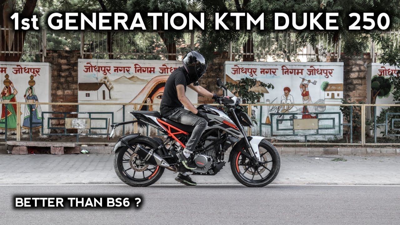 SHOULD YOU CHOOSE 1st GENERATION KTM DUKE 250 IN 2021 OVER BS6 ? - YouTube