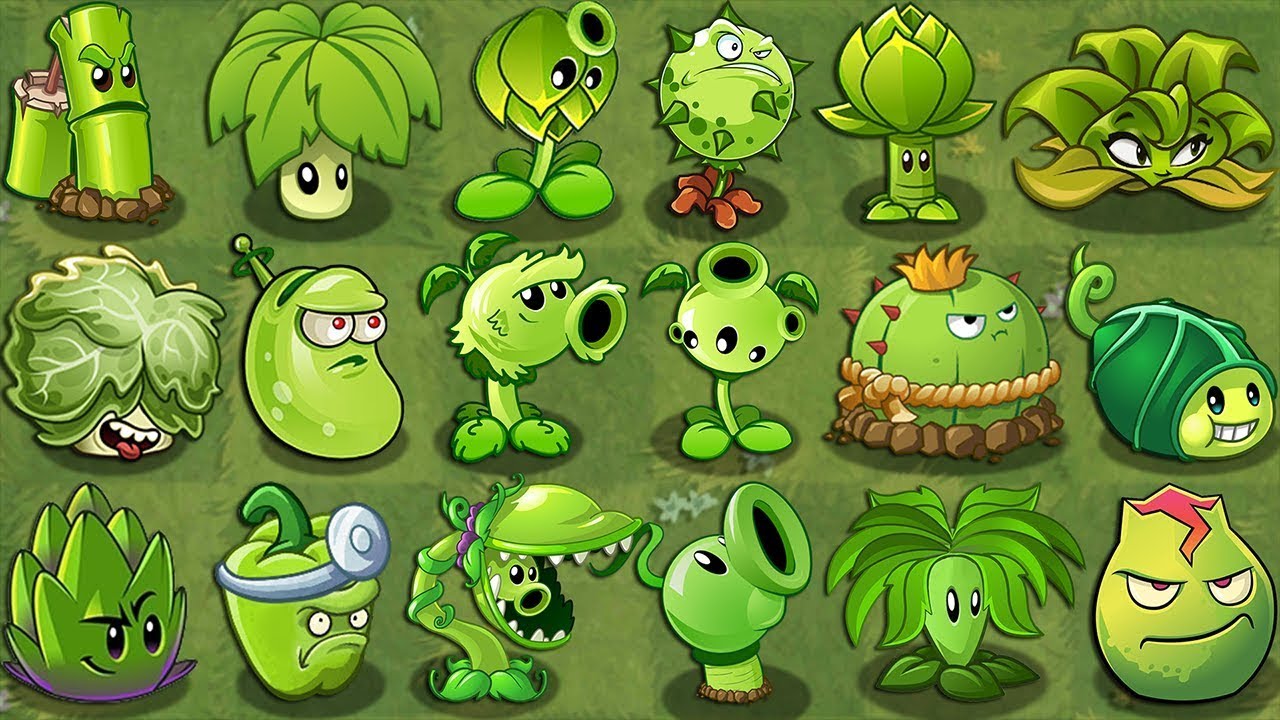 Plants Vs Zombies 2 Final Boss - Every Premium Plant Max Level Attack ...